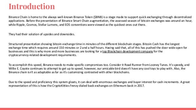 What is binance smart chain the informative guide for beginners | PDF