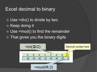 What is binary and why do we use it? | PPT