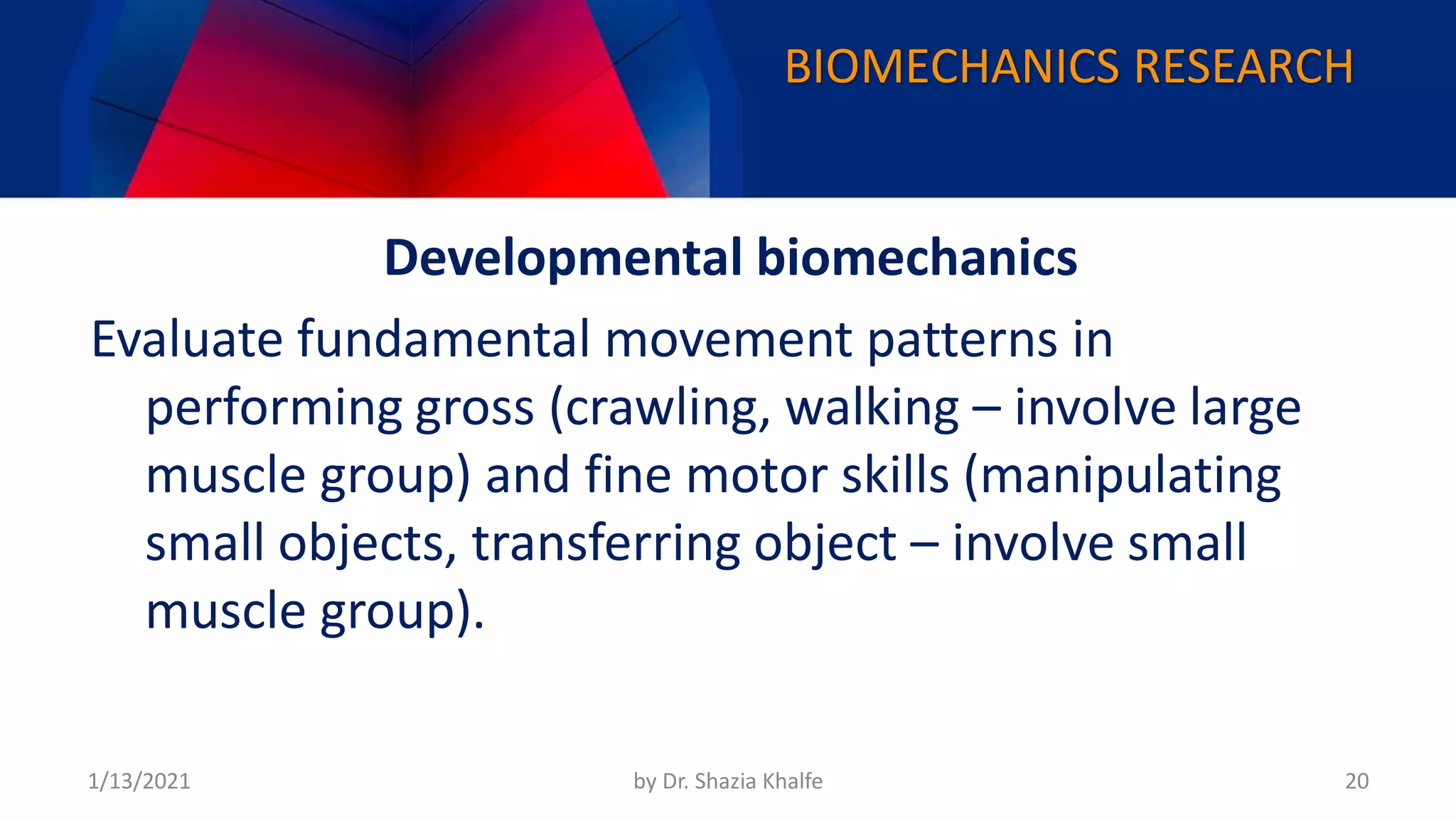 What is biomechanics? | PDF