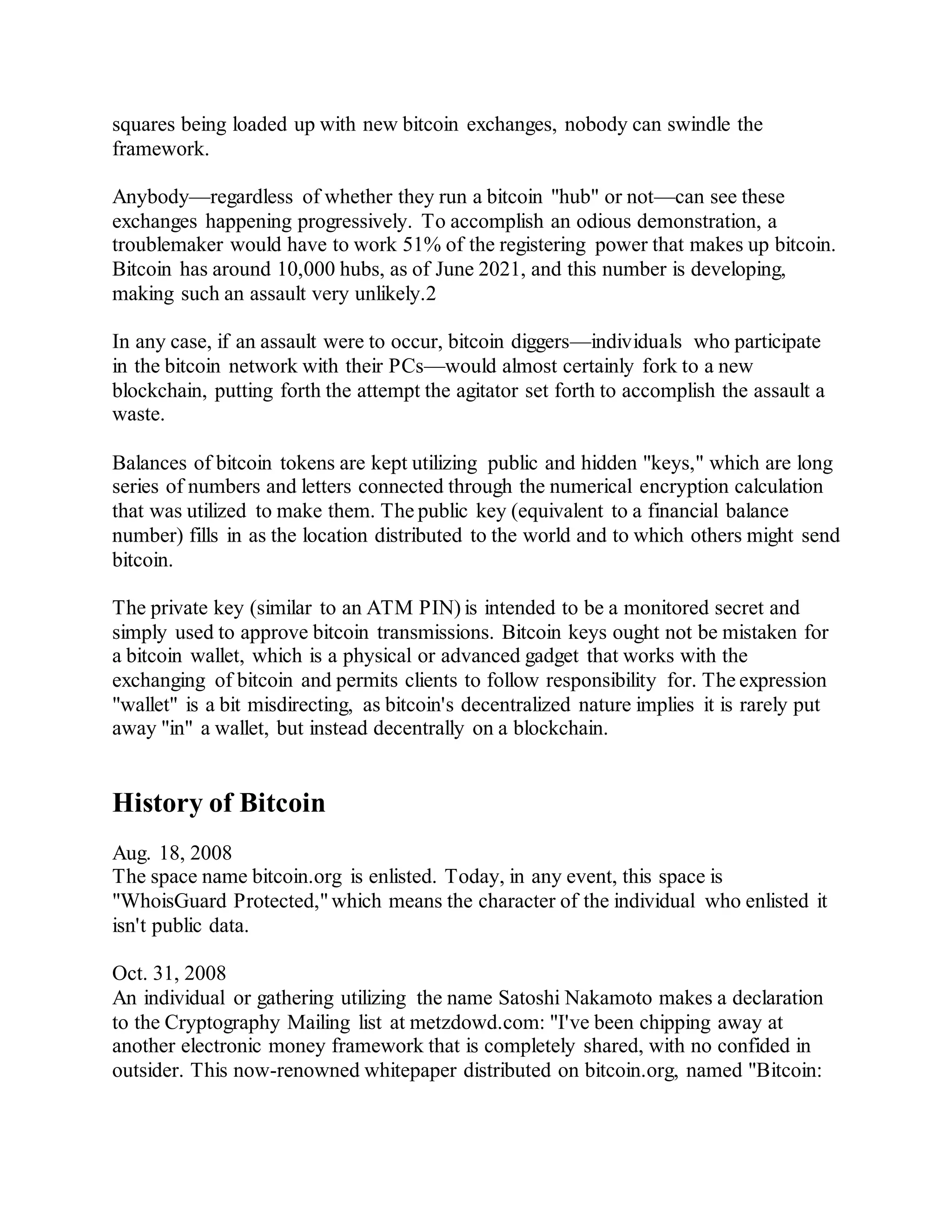 What is bitcoin? | PDF