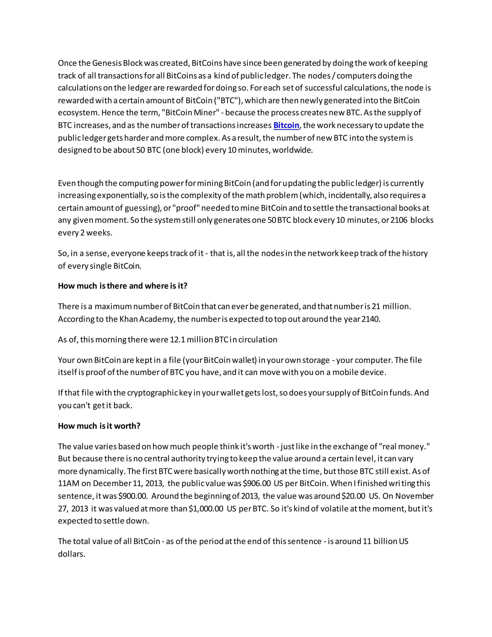 What is bitcoin | PDF