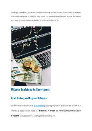 What is Bitcoin and How is it related to Satoshi Nakamoto White Paper.pdf