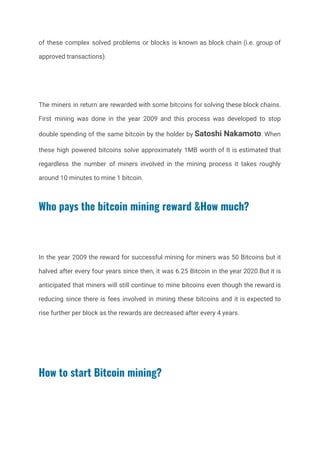 What is Bitcoin and How is it related to Satoshi Nakamoto White Paper.pdf