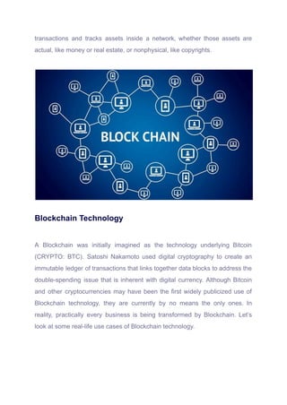 What is blockchain? Beginners Guide. pdf | PDF