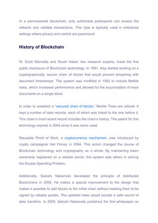 What is blockchain? Beginners Guide. pdf | PDF