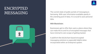 What is blockchain beyond cryptocurrencies - 16 use cases | PPTX