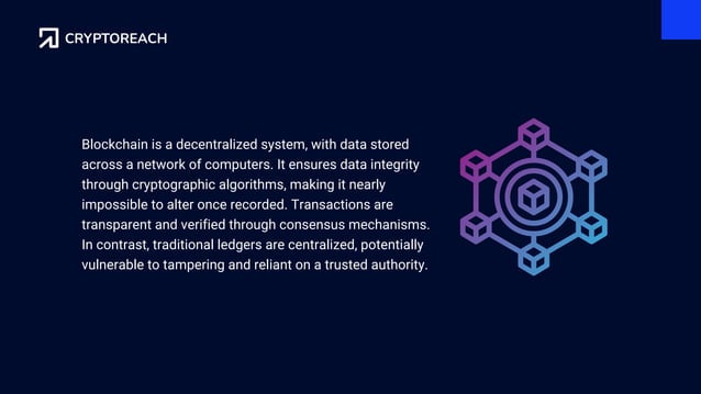 What is blockchain for beginner | PPT