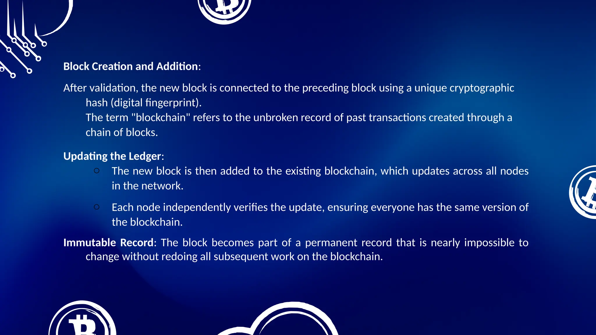 What Is Blockchain Technology How Does Blockchain Work Ppt