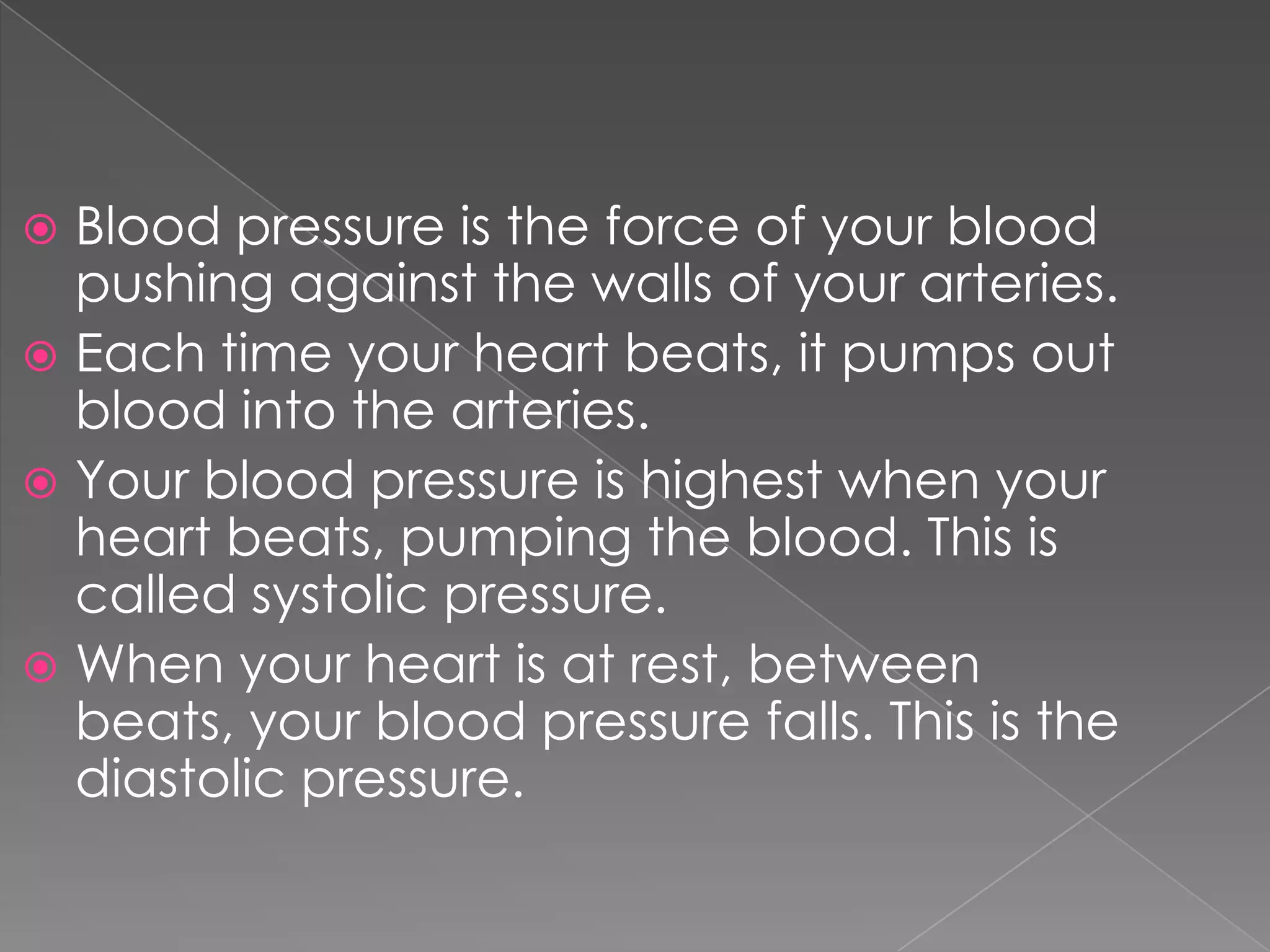 What is blood pressure | PPT