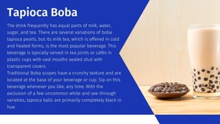 What is Boba And How to Use It? | PPTX