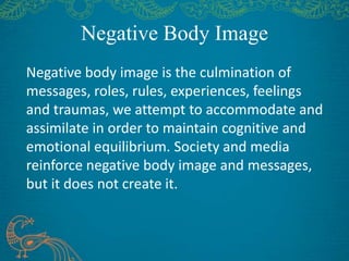 What is Body Image- Cara Faries- LPC | PPTX