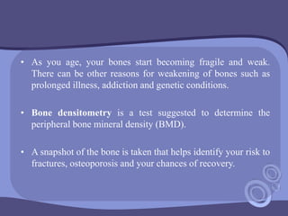 What is bone densitometry | PPTX