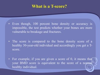 What is bone densitometry | PPTX