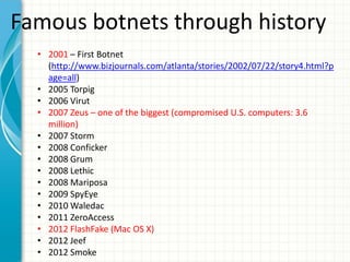 What is botnet? | PDF | Information and Network Security | Computing