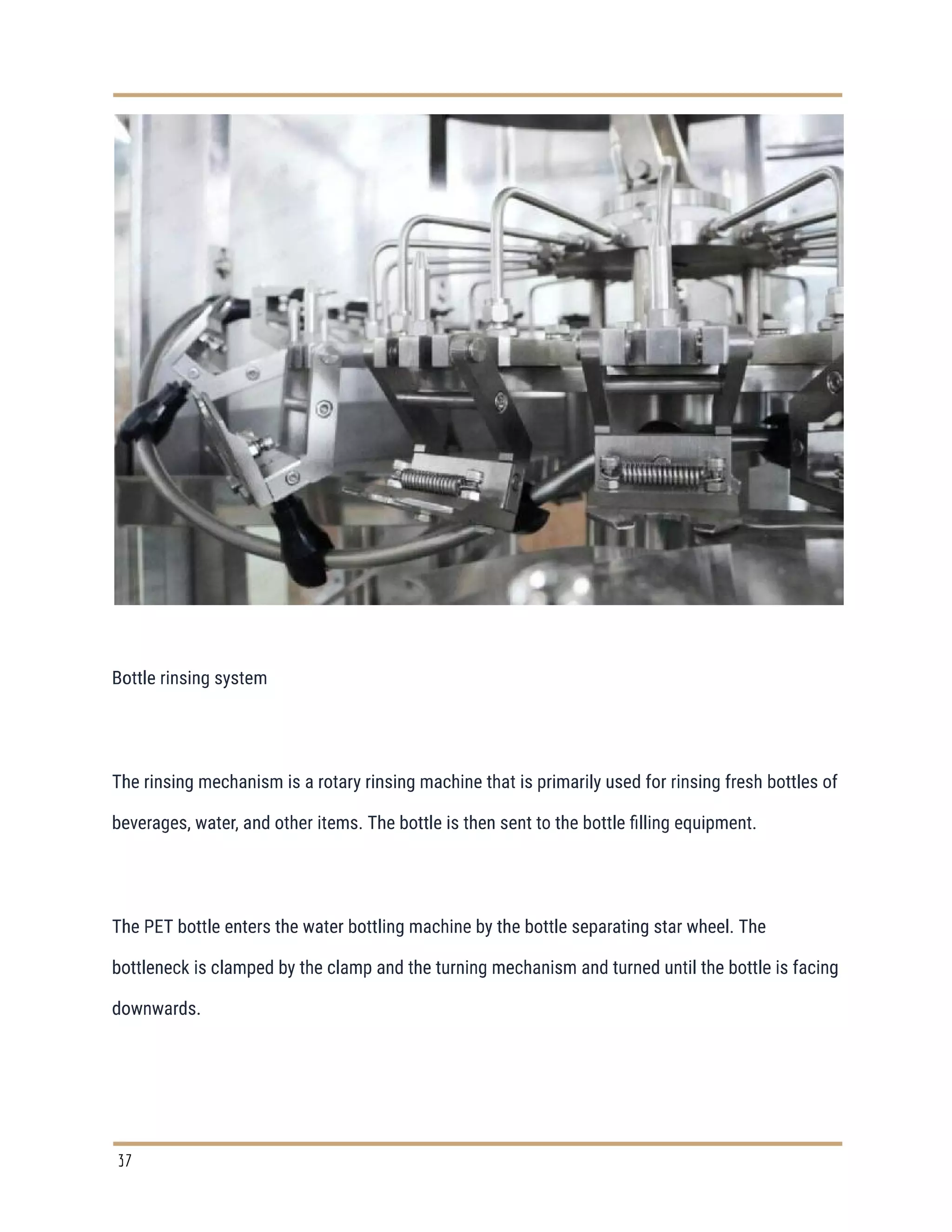 What is bottled water production process flow chart | PDF