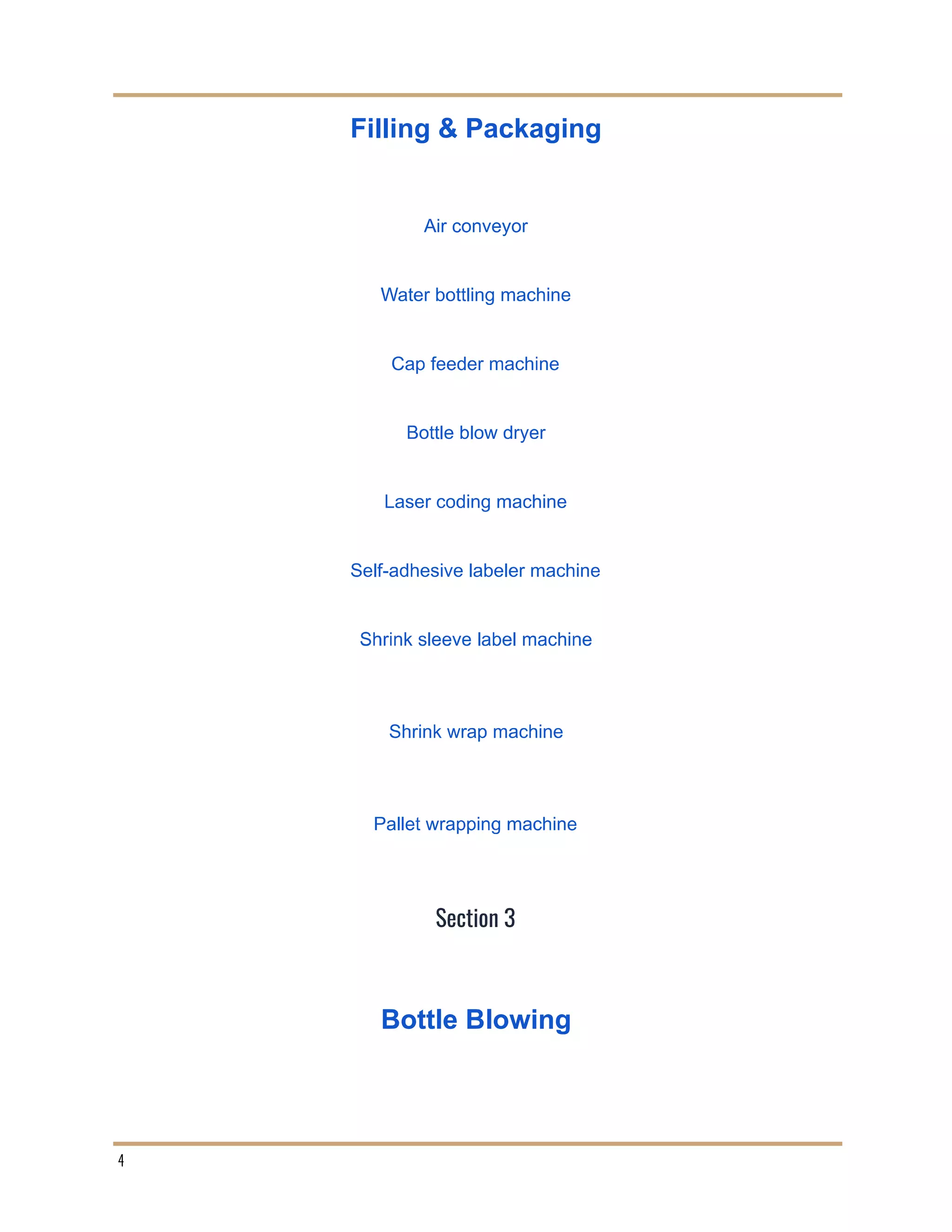 What is bottled water production process flow chart | PDF