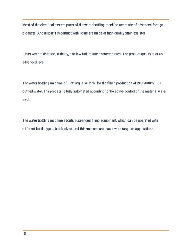 What is bottled water production process flow chart | PDF