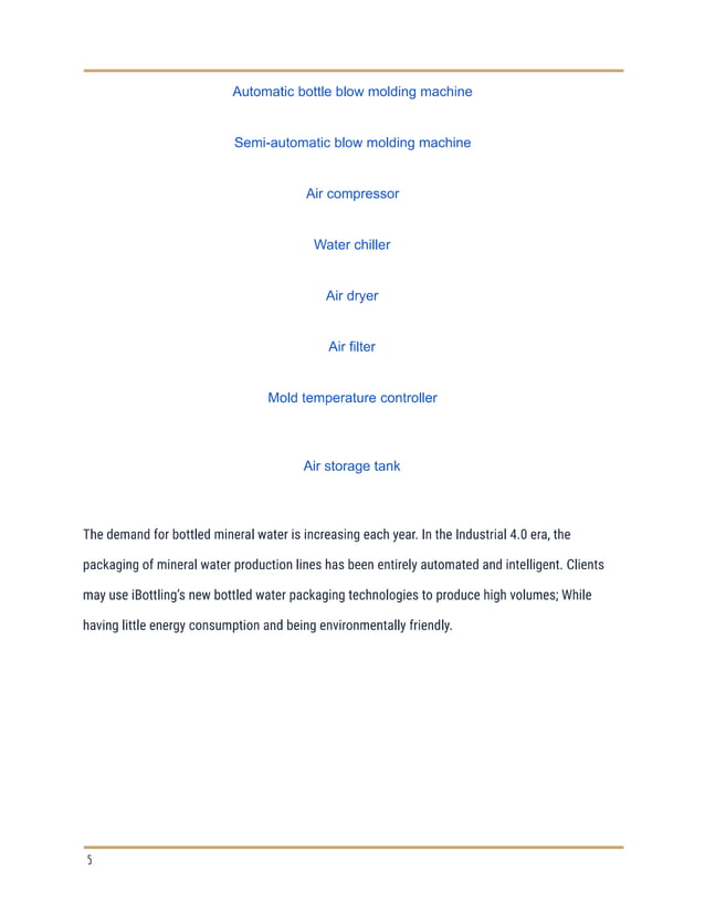 What is bottled water production process flow chart | PDF
