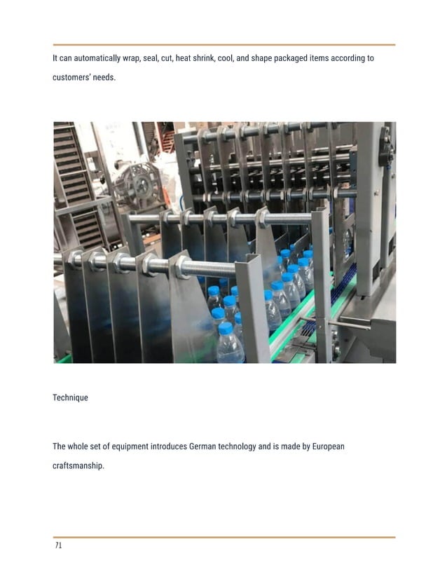 What is bottled water production process flow chart | PDF