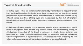 What is Brand Loyalty in Marketing Management | PPTX