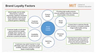 What is Brand Loyalty in Marketing Management | PPTX