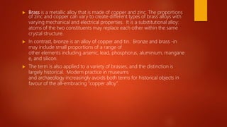 What is brass | PPTX