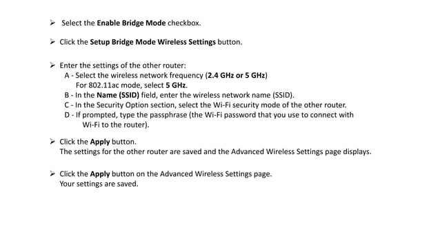 What is bridge mode | PPTX | Computer Networking | Computing