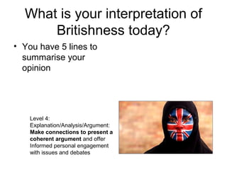 What is Britishness lesson 2 2014 | PPT