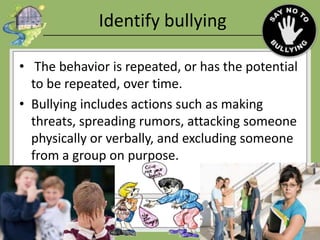 What is bullying | PPTX