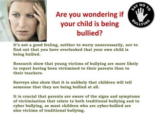 What is bullying | PPTX