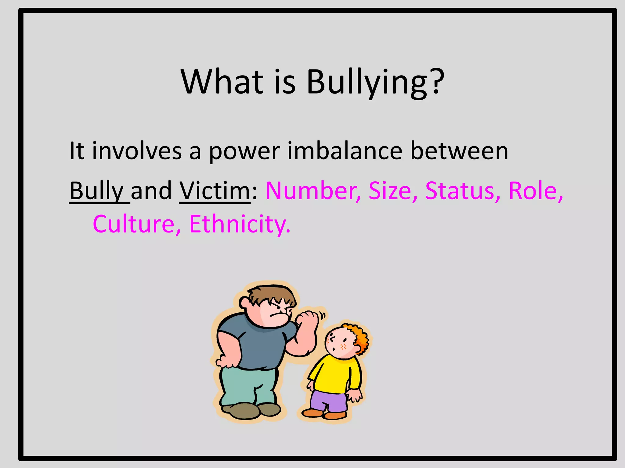 What is bullying | PPT