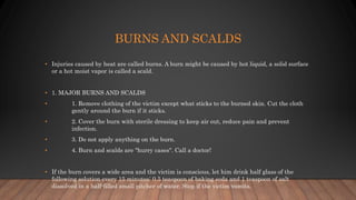 What is burn and scalds | PPTX