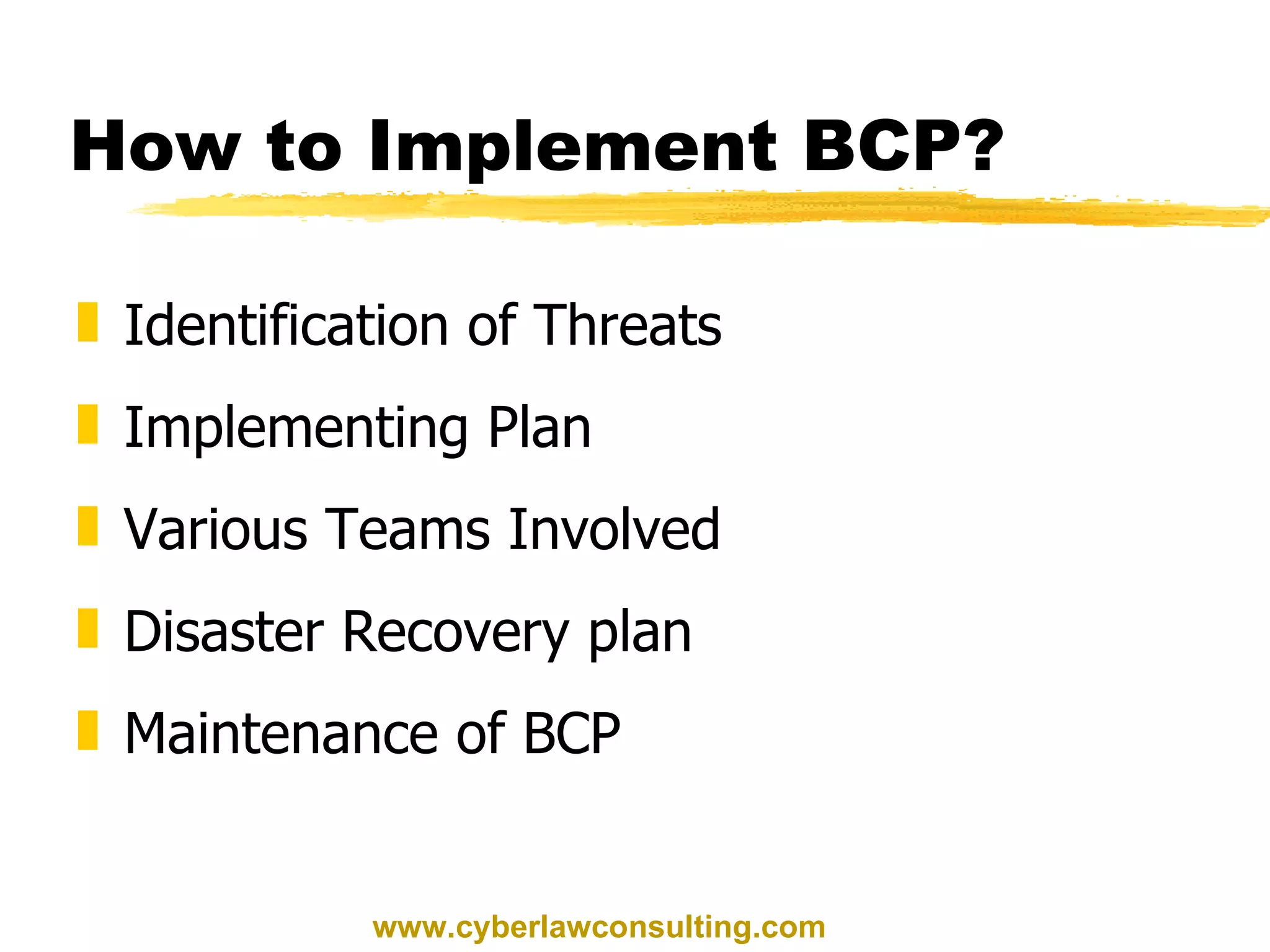What is business continuity planning-bcp | PPT