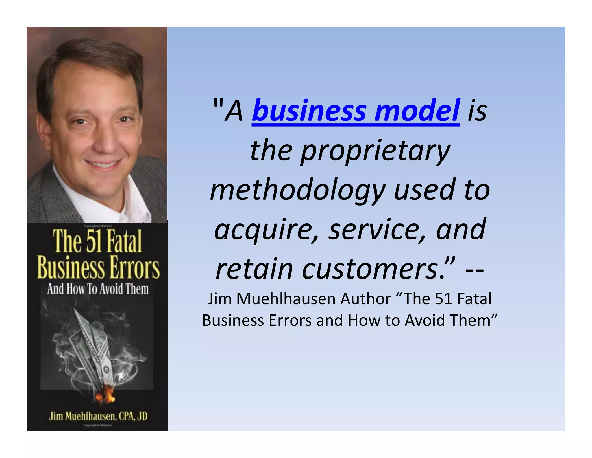 What is business model | PPT