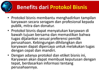 What is BUSINESS PROTOCOL & BUSINESS ETIQUETTE? | PPTX