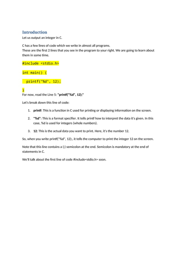 What is C Programming LAnguage and Why to Learn.docx