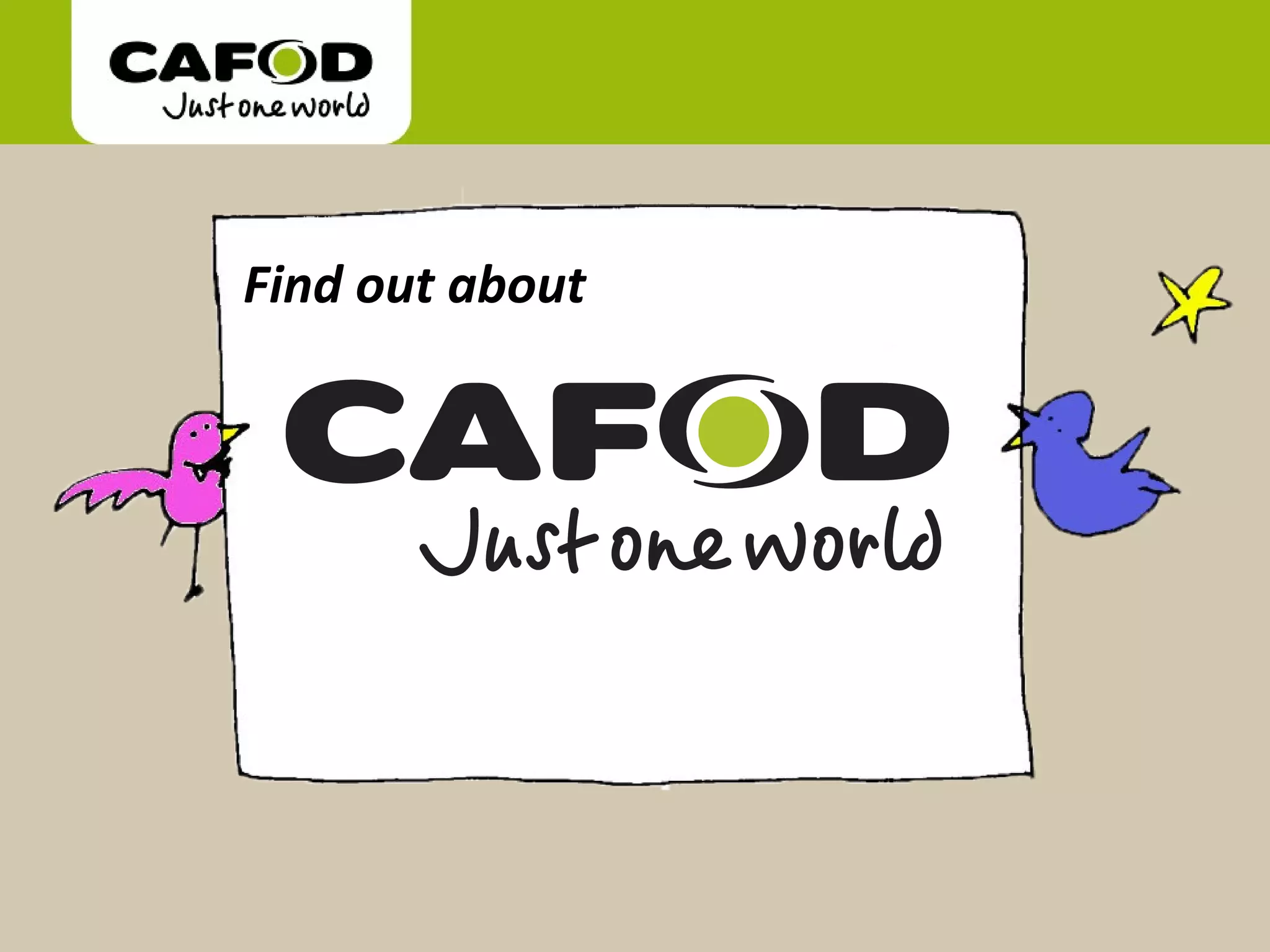 What is CAFOD | PPT
