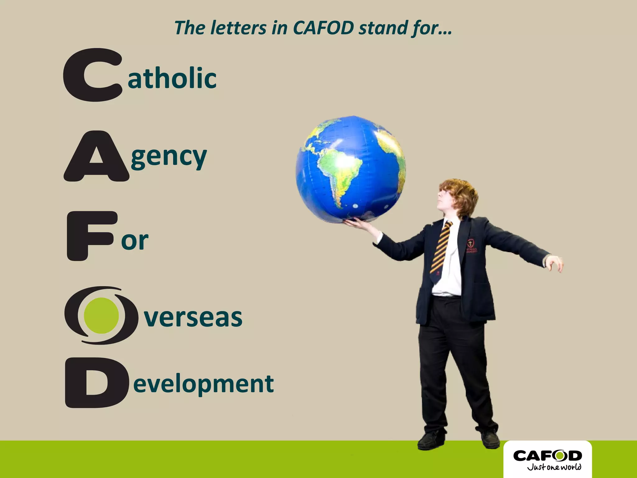 What is CAFOD | PPT