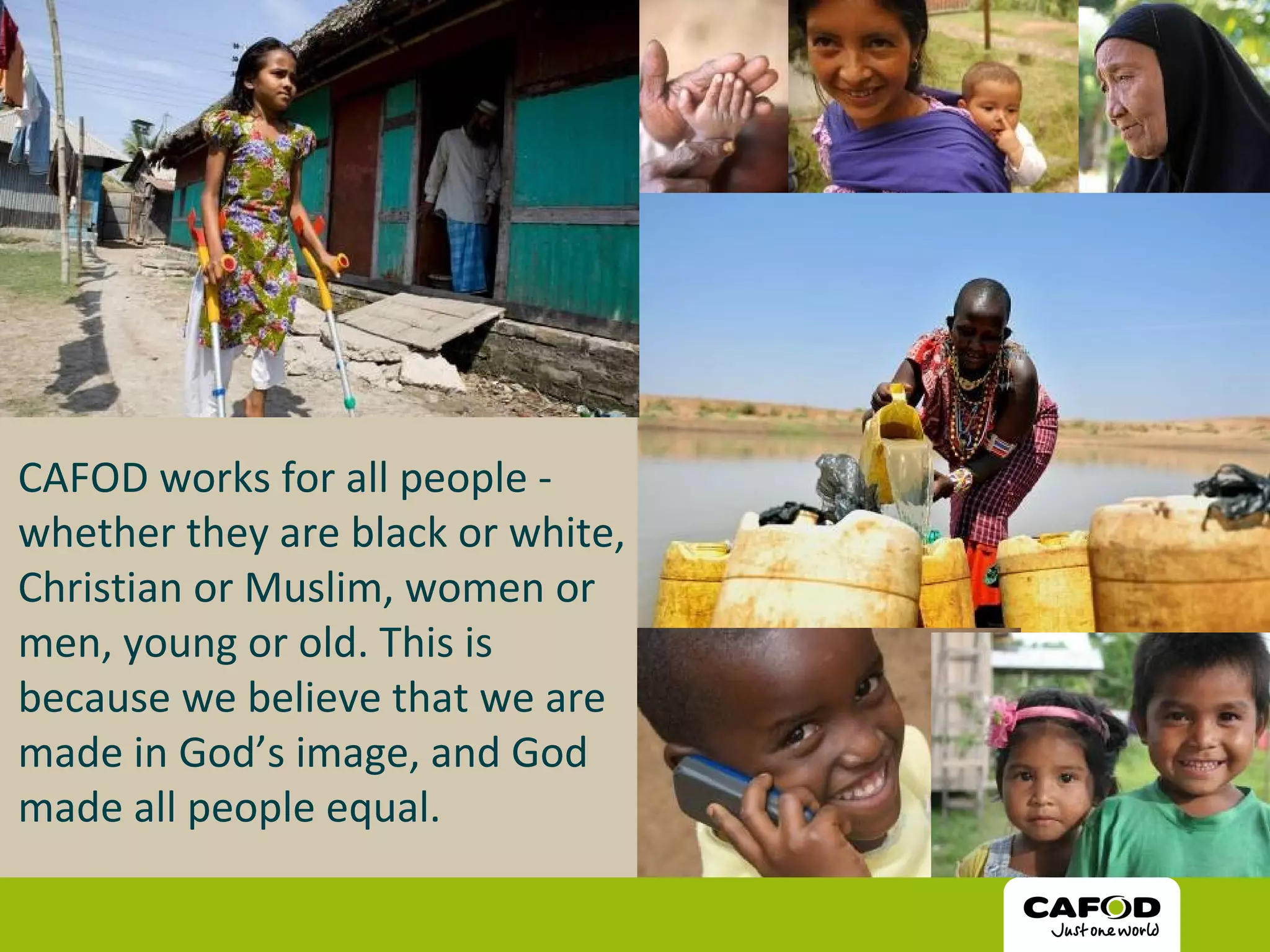 What is CAFOD | PPT