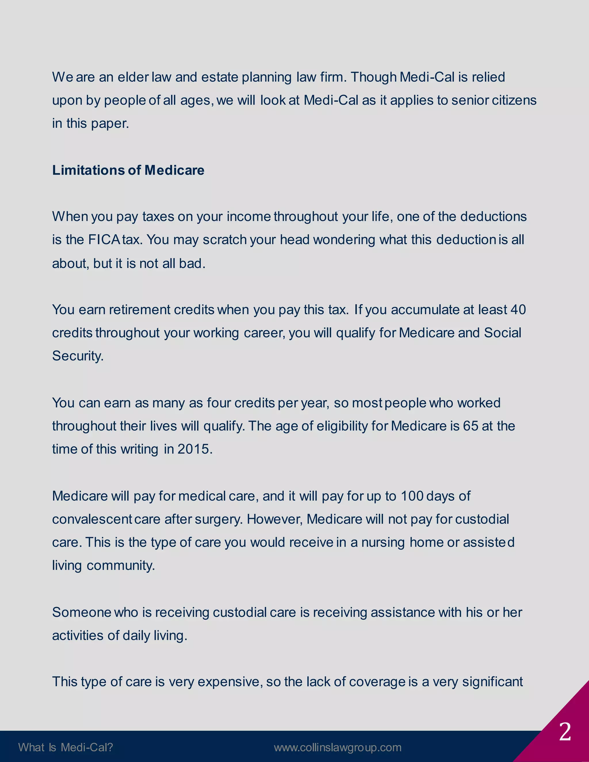 What Is California Medi-cal | PDF