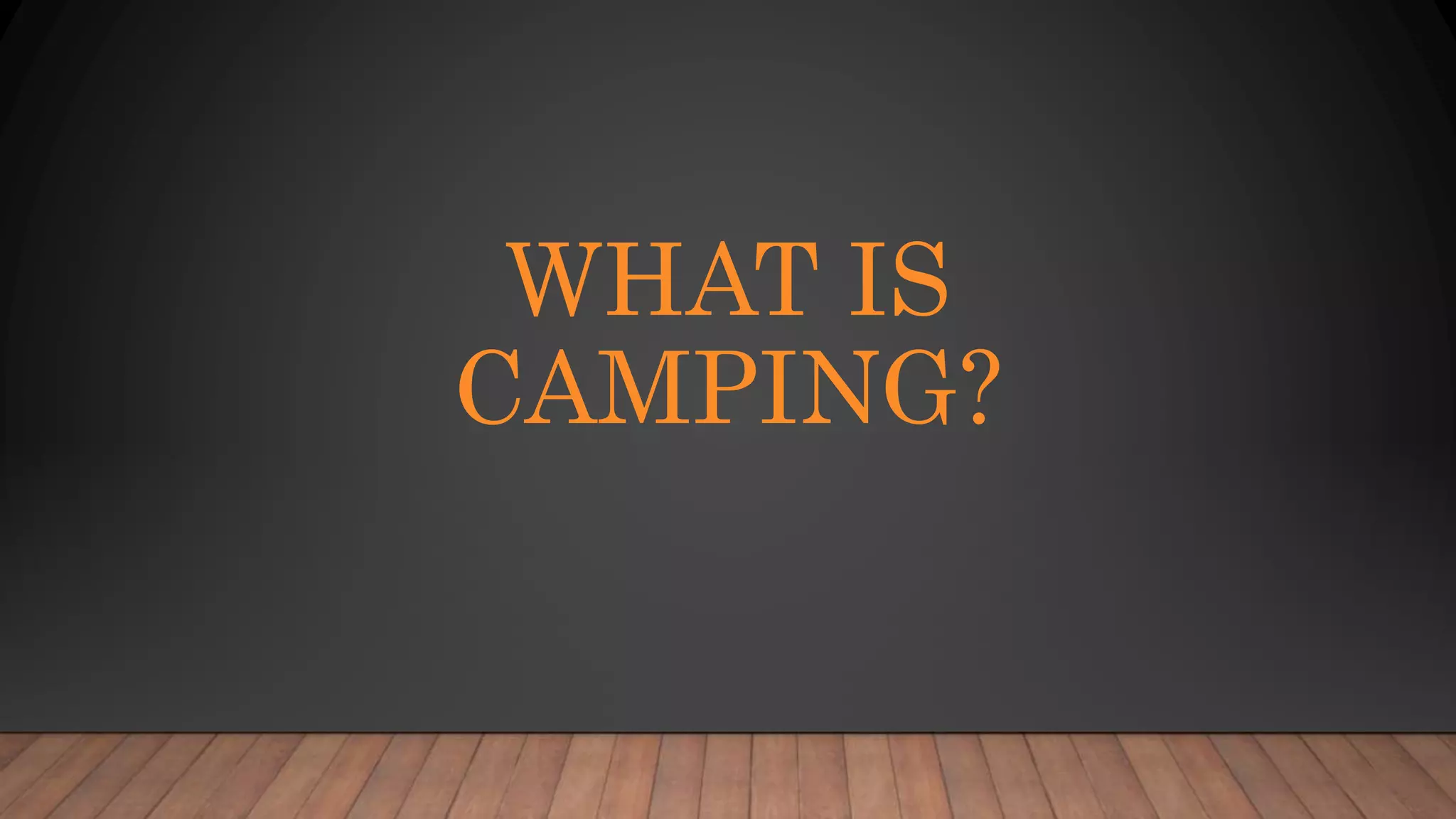 Essential Camping Skills and Equipment | PPT