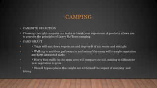 What is camping | PPTX