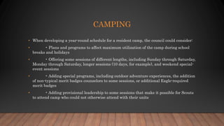 What is camping | PPTX