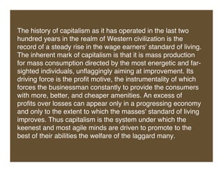 What is capitalism | PPT