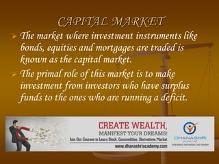 What is Capital Market? | PPTX