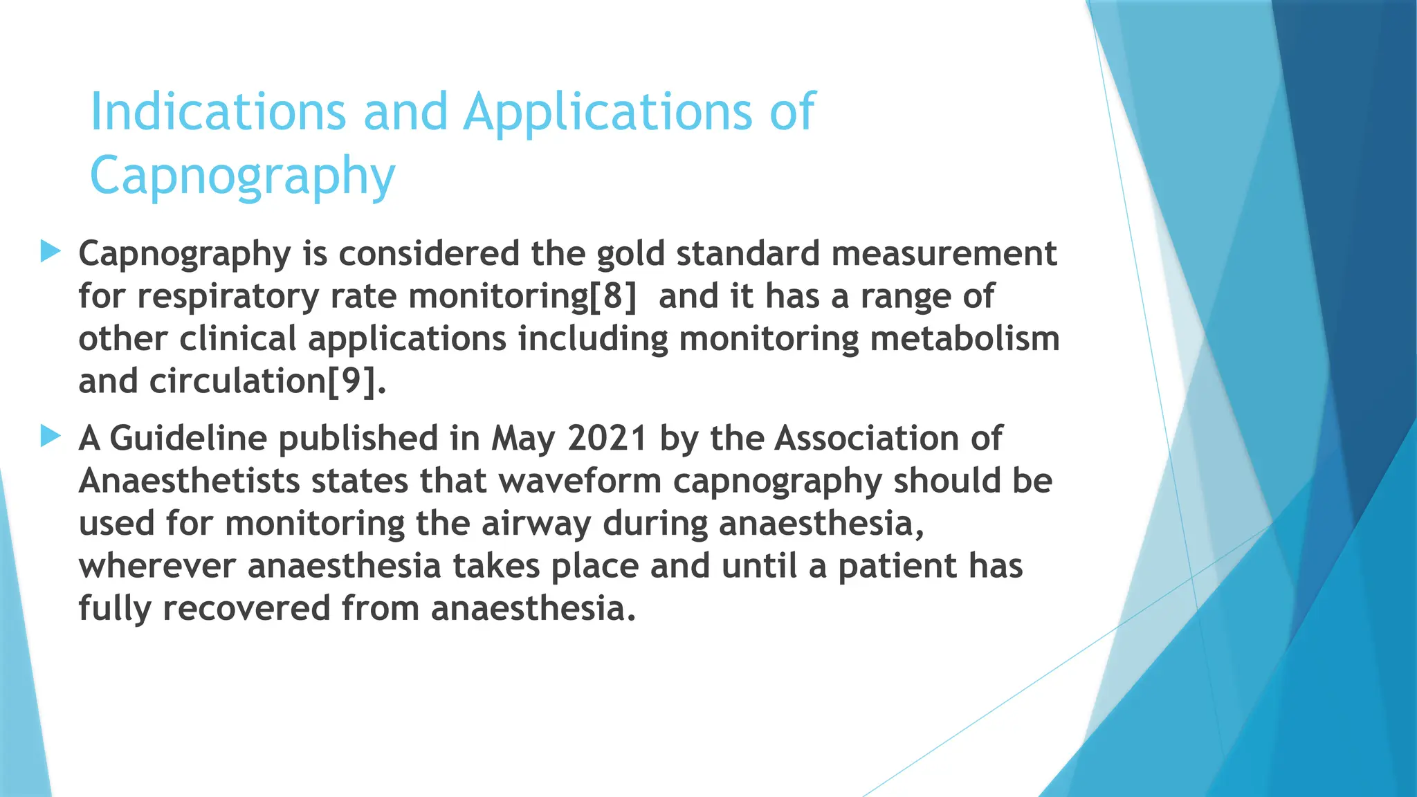 What is Capnography anesthesia point of view | PPTX