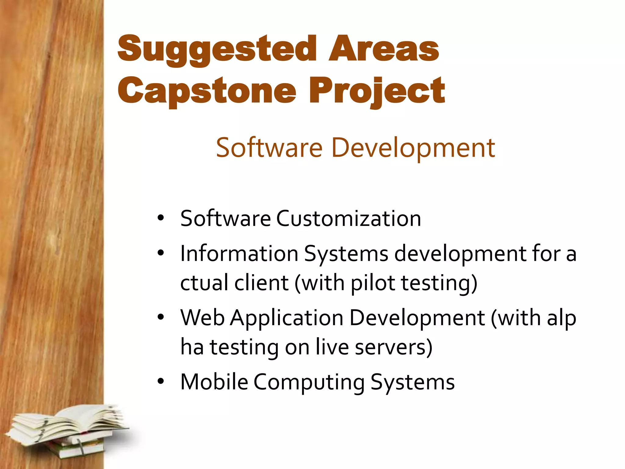 What is capstone | PPTX