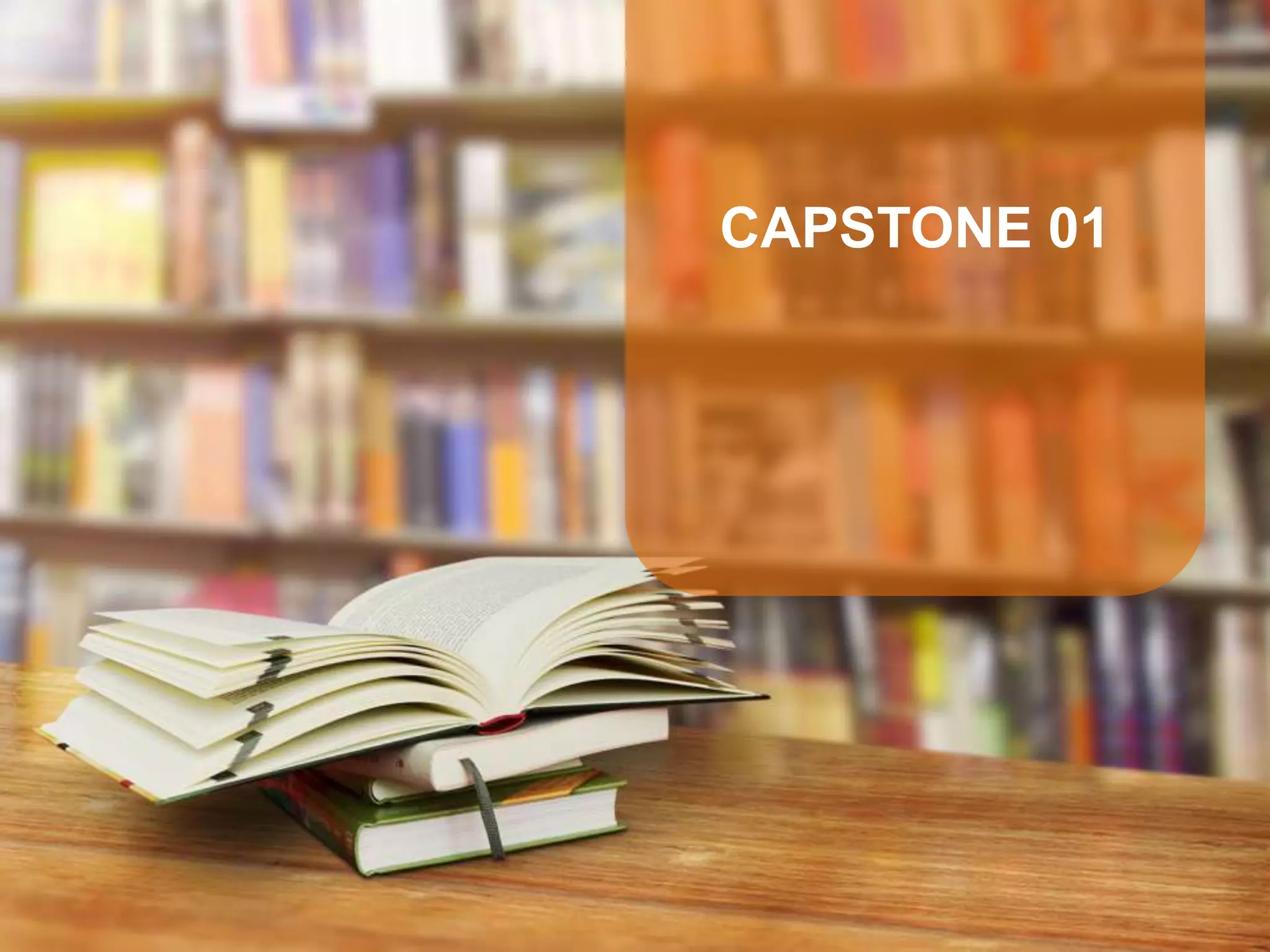 What is a Capstone Project | PPT