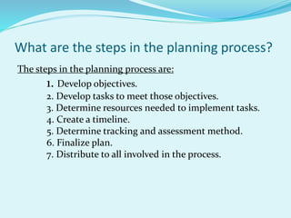 What is carer planning | PPT