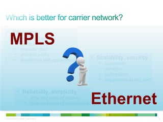 What is "carrier class network"? | PPT